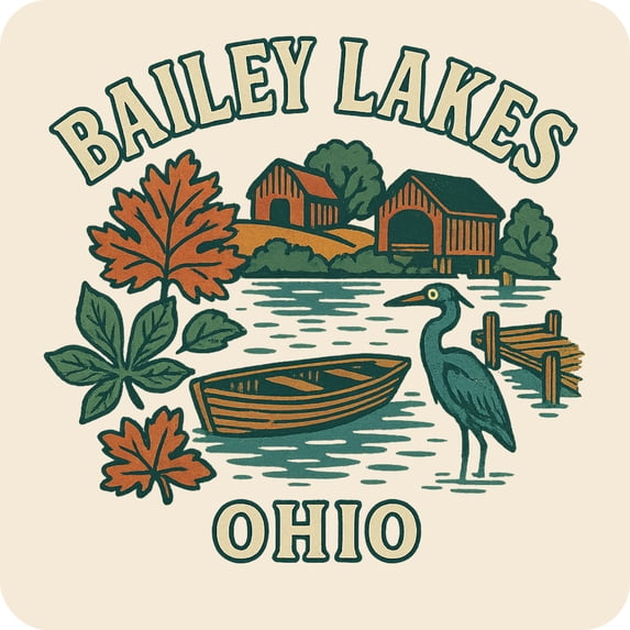 Bailey Lakes Ohio Keepsakes Souvenir Vinyl Sticker – Destination Travel ...