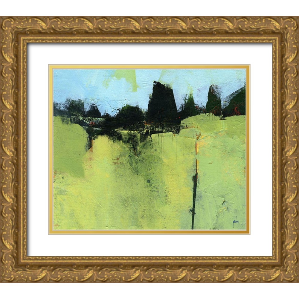 Bailey, Paul 14x12 Gold Ornate Wood Framed with Double Matting Museum ...