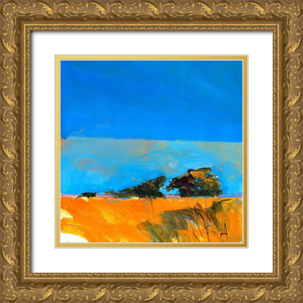 Bailey, Paul 20x20 Gold Ornate Wood Framed with Double Matting Museum ...