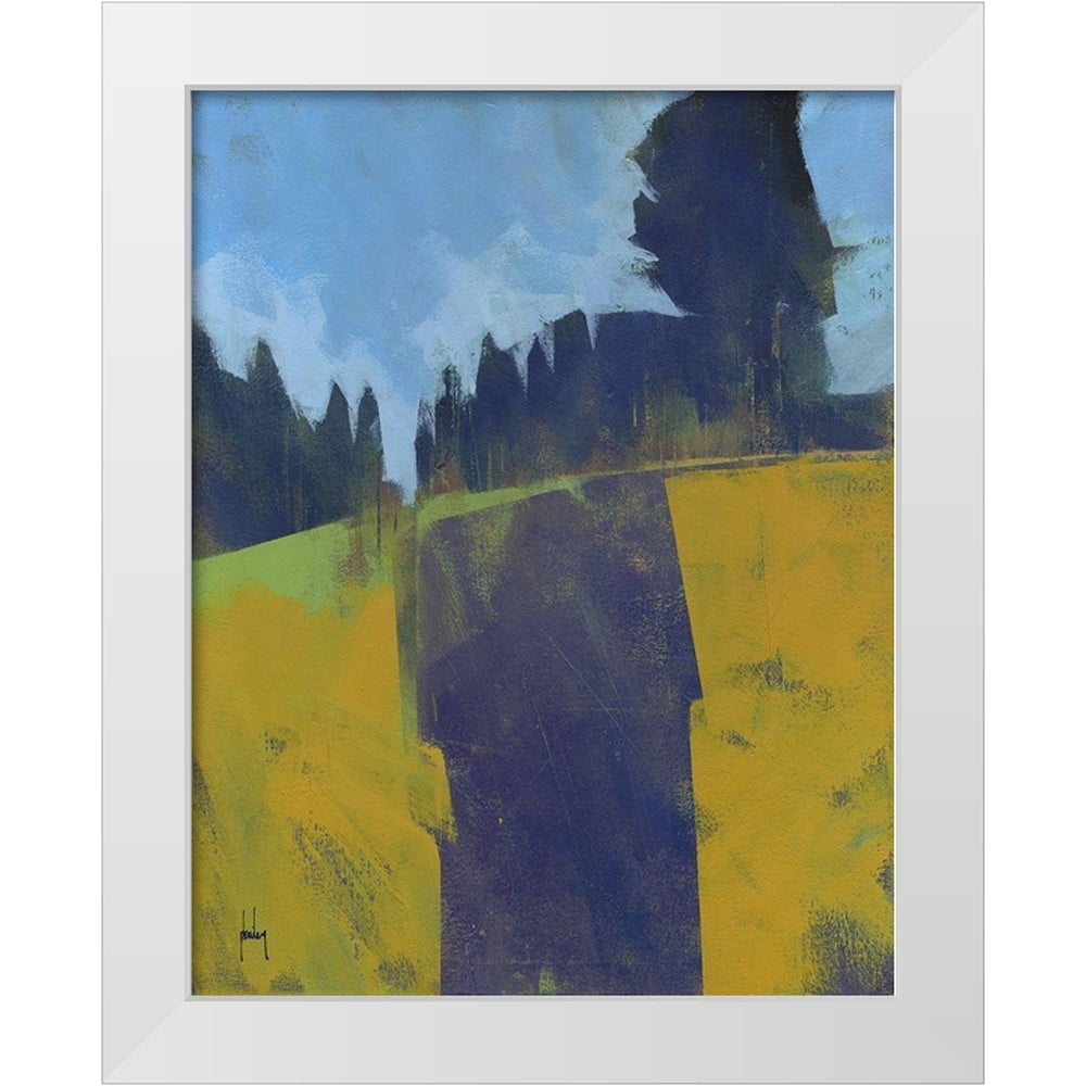 Bailey, Paul 20x24 White Modern Wood Framed Museum Art Print Titled ...