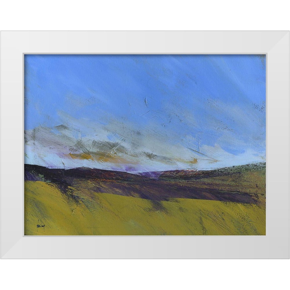 Bailey, Paul 32x25 White Modern Wood Framed Museum Art Print Titled ...