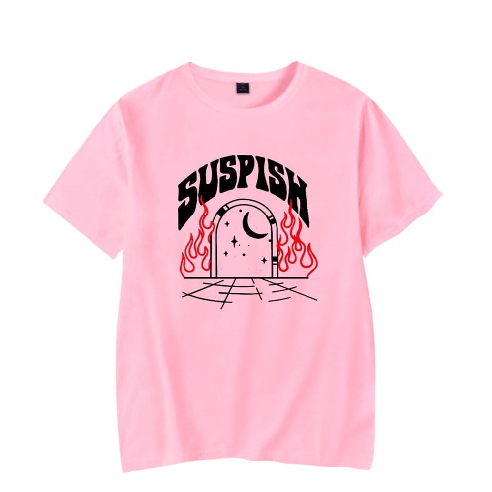 Bailey Sarian Merch Suspish Salmon T-Shirt Unisex Trend Casual Summer ...