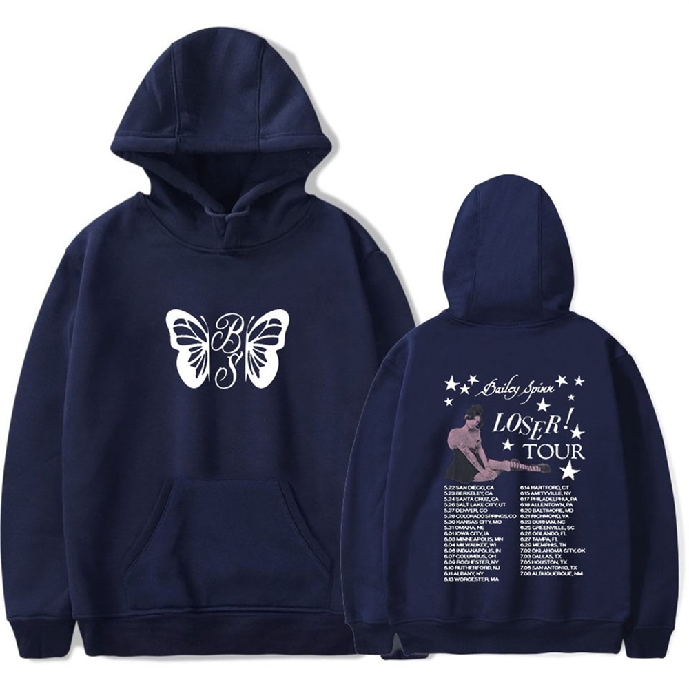 Bailey Spinn Loser Tour 2025 Hoodie Fashion Casual Trendy Sportswear ...
