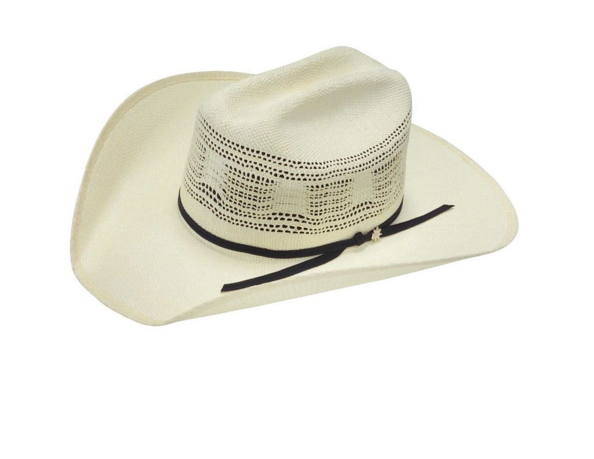 Bailey Unisex Desert Breeze Straw Cowboy Hat Ivory 7 - Walmart.com