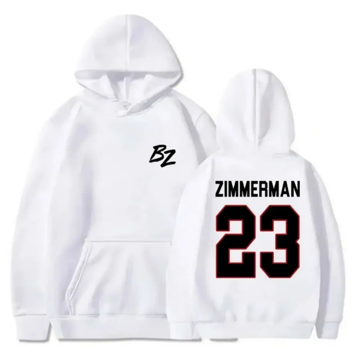 Bailey Zimmerman BZ Logo Hoodie Merch Men Women Sweatshirts Long Sleeve ...