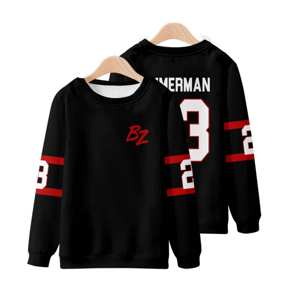 Bailey Zimmerman BZ Logo Merch Longsleeve Crewneck Hoodie Sweatshirt ...