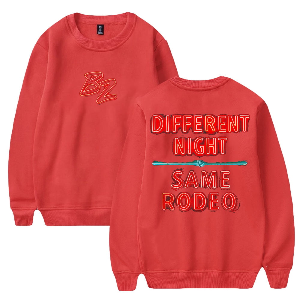 Bailey Zimmerman DNSR Neon Sign Merch Crewneck Long Sleeve Streetwear ...