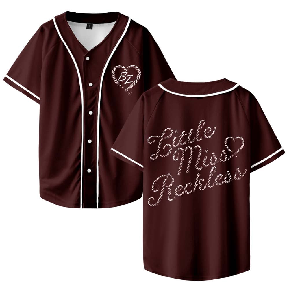 Bailey Zimmerman LMR Merch Baseball Jersey Shirt V-Neck Women Men Short ...