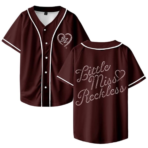 Bailey Zimmerman LMR Merch Baseball Jersey Shirt V-Neck Women Men Short ...