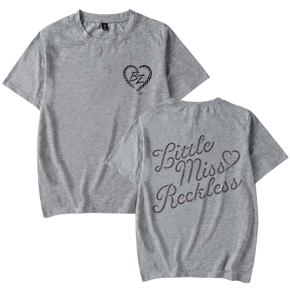 Bailey Zimmerman LMR Merch T-Shirt Women Men Casual Crewneck Short ...