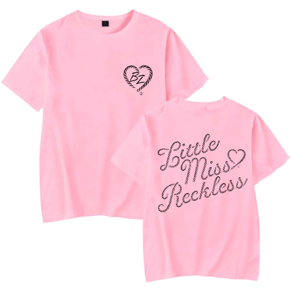Bailey Zimmerman LMR Merch T-Shirt Women Men Casual Crewneck Short ...