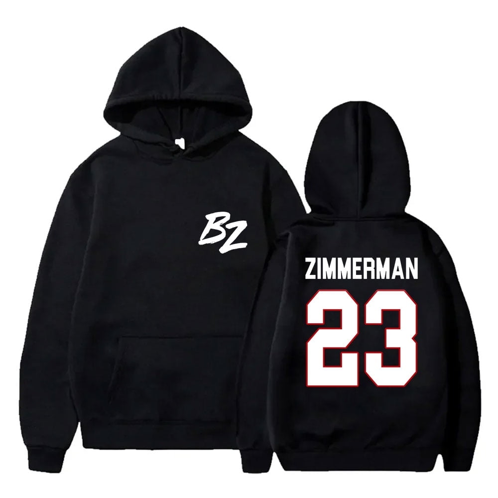 Bailey Zimmerman Logo Hoodies Merch Casual Long Sleeve Pullovers ...