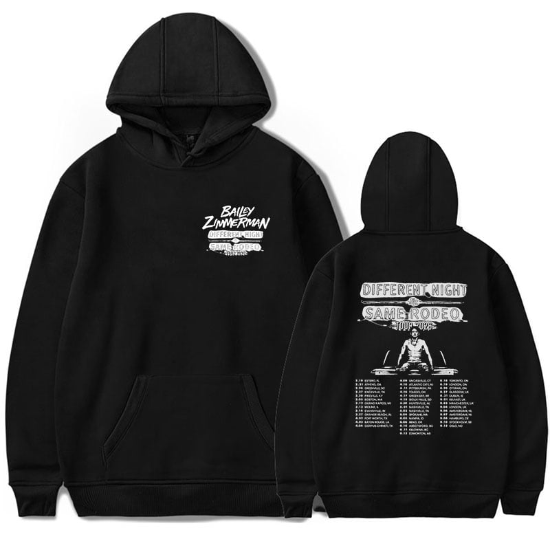 Bailey Zimmerman Merch 2026 Tour Hoodie Spring&Autumn Fashion Men/Women ...