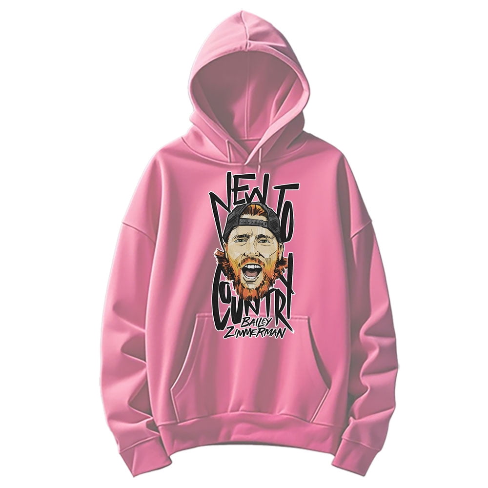 Bailey Zimmerman Merch BZ Illustration Hoodie Spring Autumn Fashion Men ...
