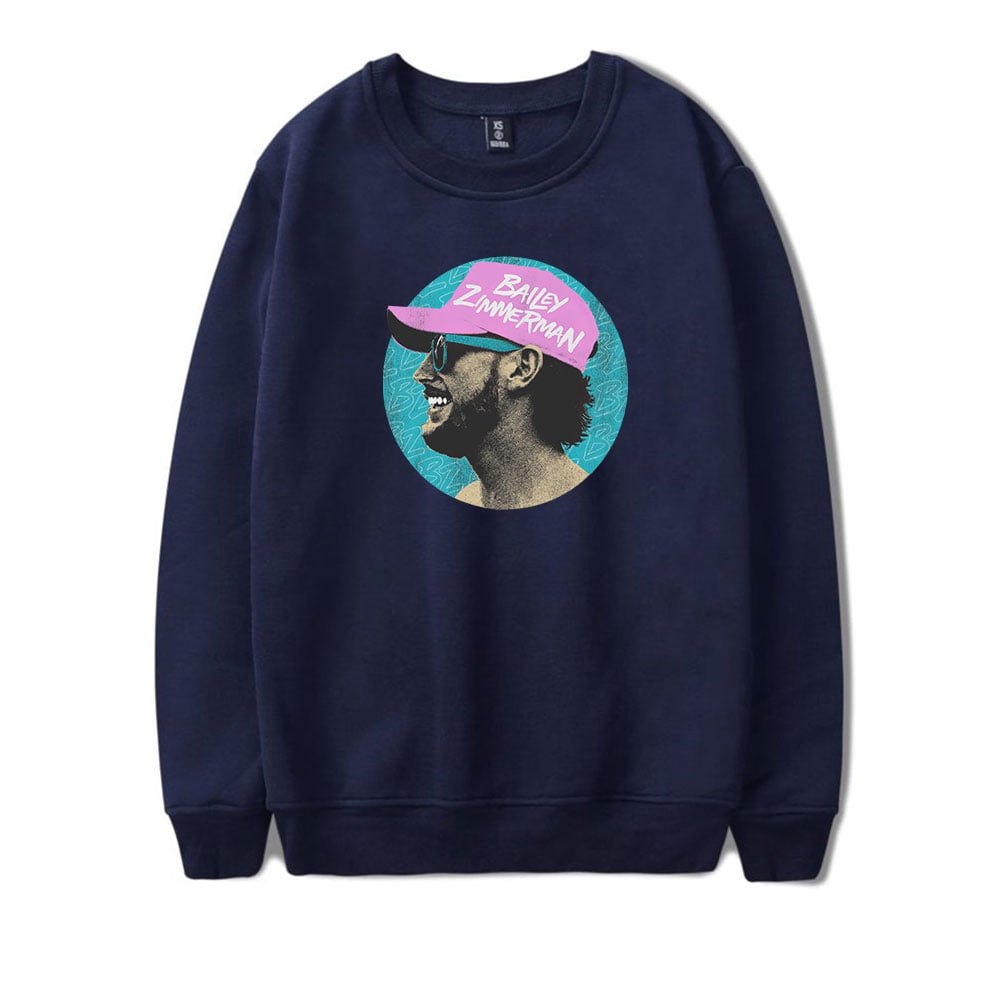Bailey Zimmerman Merch Summer Classic Crewneck Sweatshirts Cosplay ...