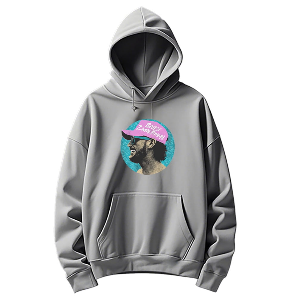 Bailey Zimmerman Merch Summer Classic Hoodie Spring Autumn Fashion Men ...