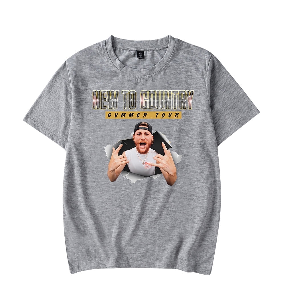Bailey Zimmerman Merch T-shirt Tour 2025 Printed Logo Casual Fashion ...