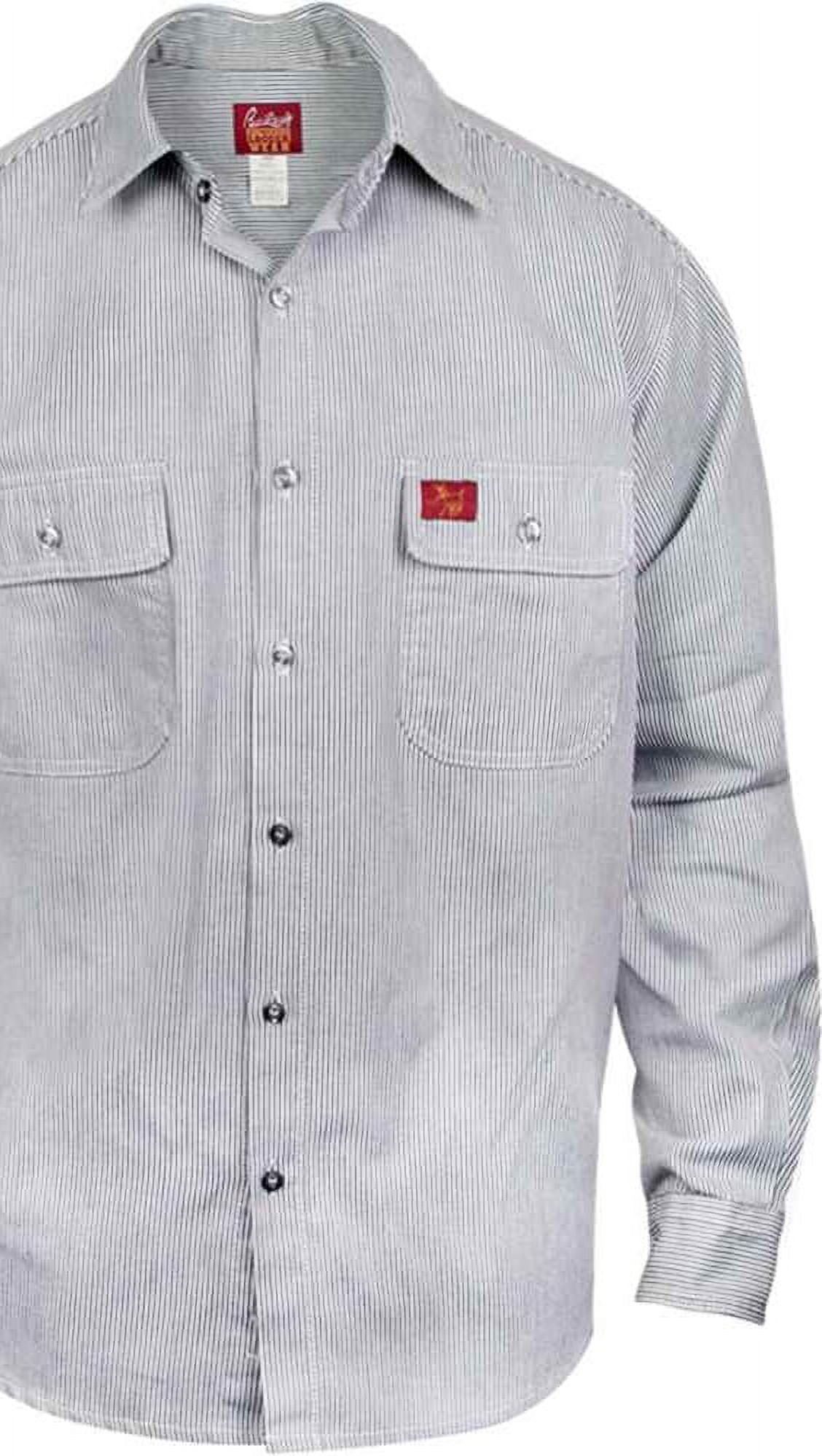 Bailey's Logger Wear Long Sleeve Button Hickory Shirt, Tall - Large ...