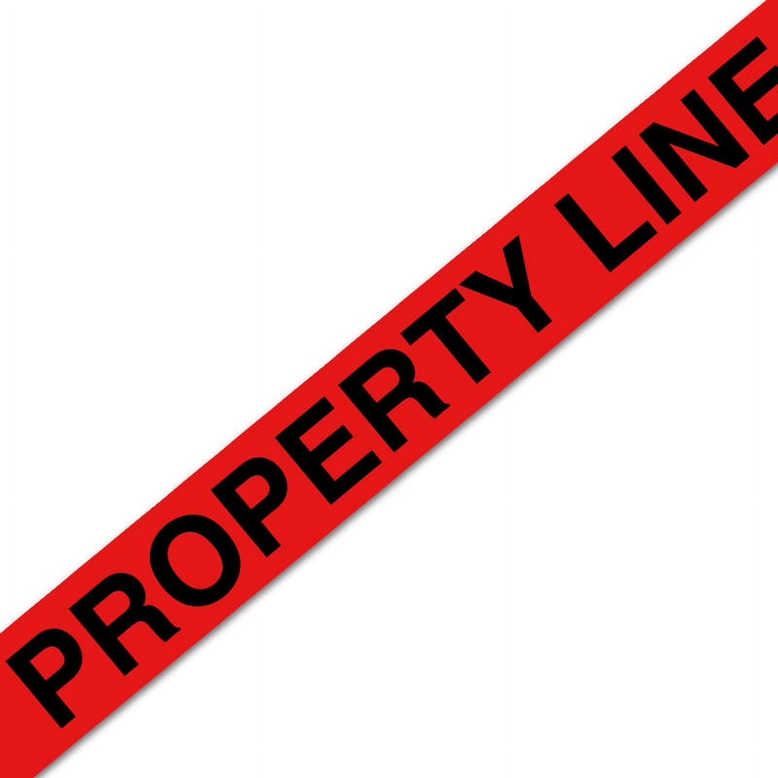 Bailey's Site-Mark Flagging "Property Line" (150' Roll) - 9 Rolls ...