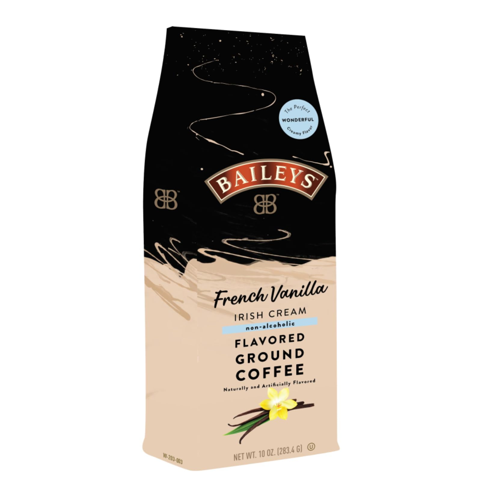 Baileys Irish Cream - French Vanilla Flavored Medium Roast Ground Coffee - 10oz Bag - Walmart.com
