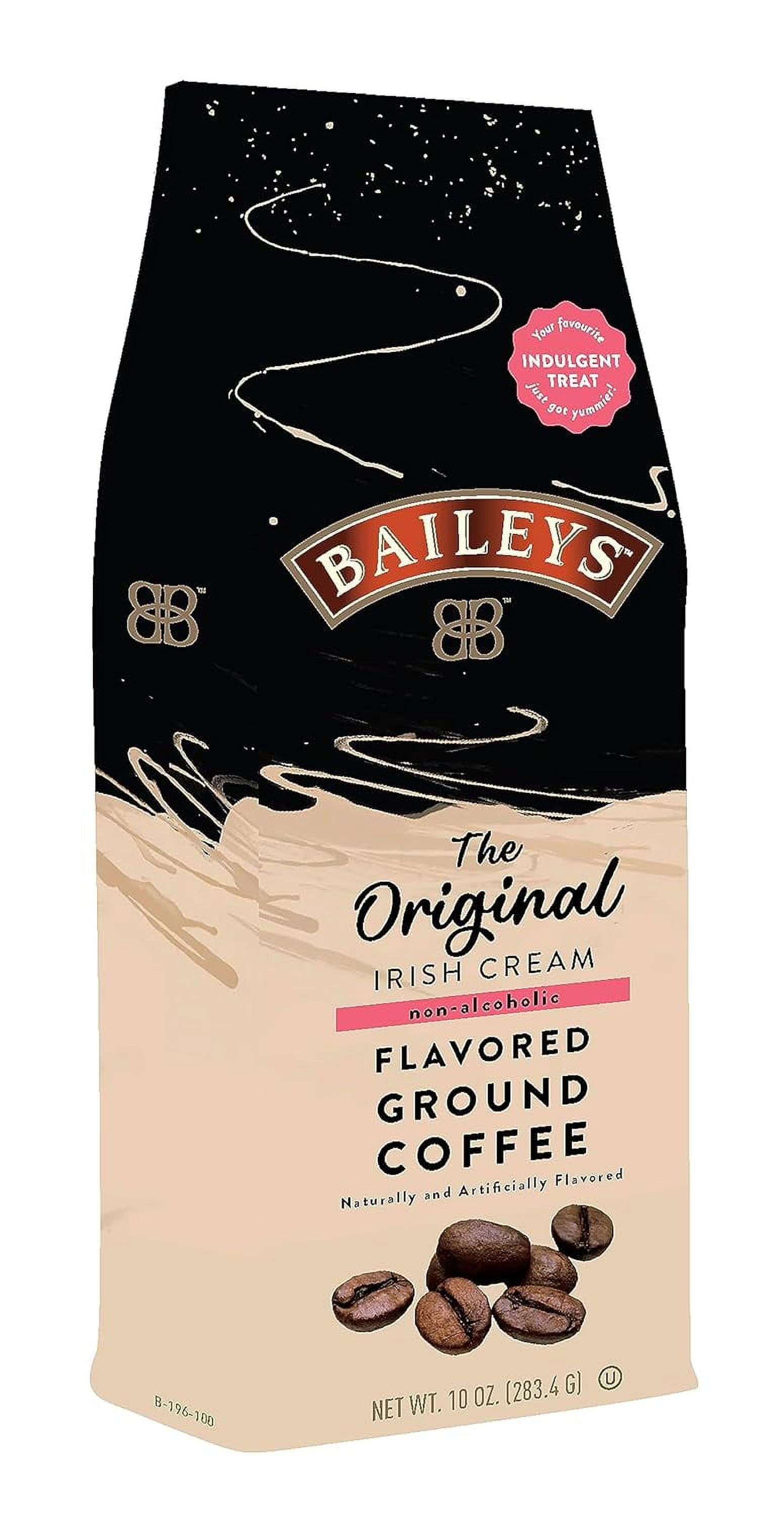 Baileys Irish Cream Hazelnut Flavored Ground Coffee 10 Ounce Medium ...