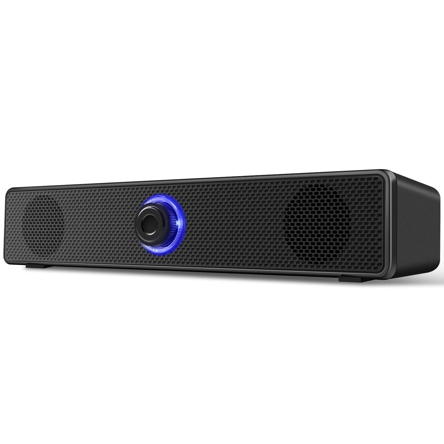 Bailink Computer Speakers, Blue LED SoundBar Speaker, USB Powered PC ...