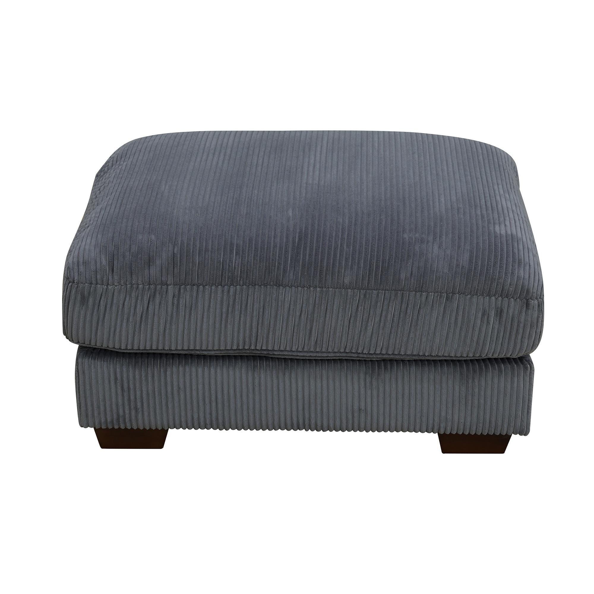 Bailu Luxury Modern Corduroy Extra Deep Living Room Sofa, O, Light Gray ...