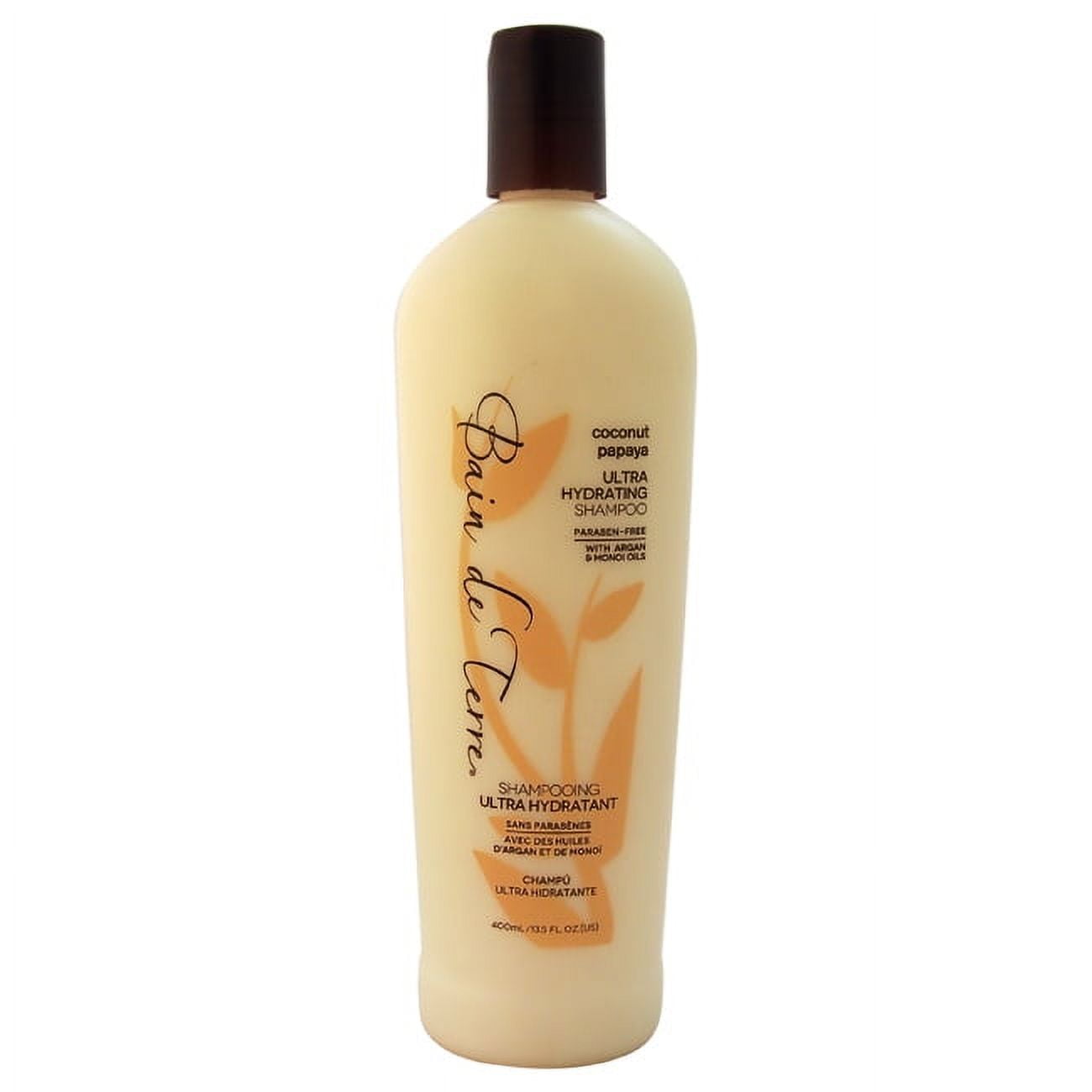 Coconut Papaya Ultra Hydrating Shampoo by Bain de Terre for Unisex - 13.5 oz Shampoo - Walmart.com