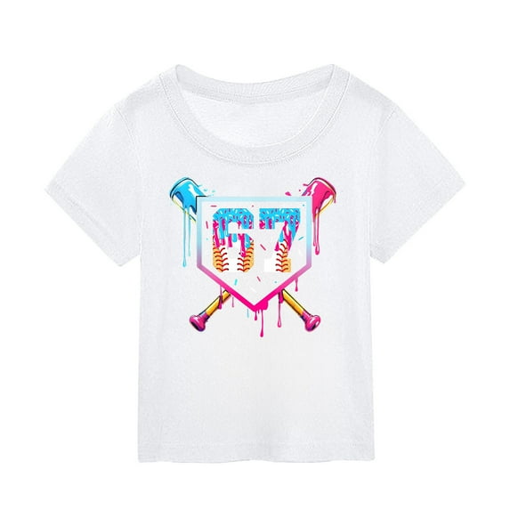 Bainana 67 Shirt For Girls Boys Child Cartoon Print Short Sleeve Crew ...