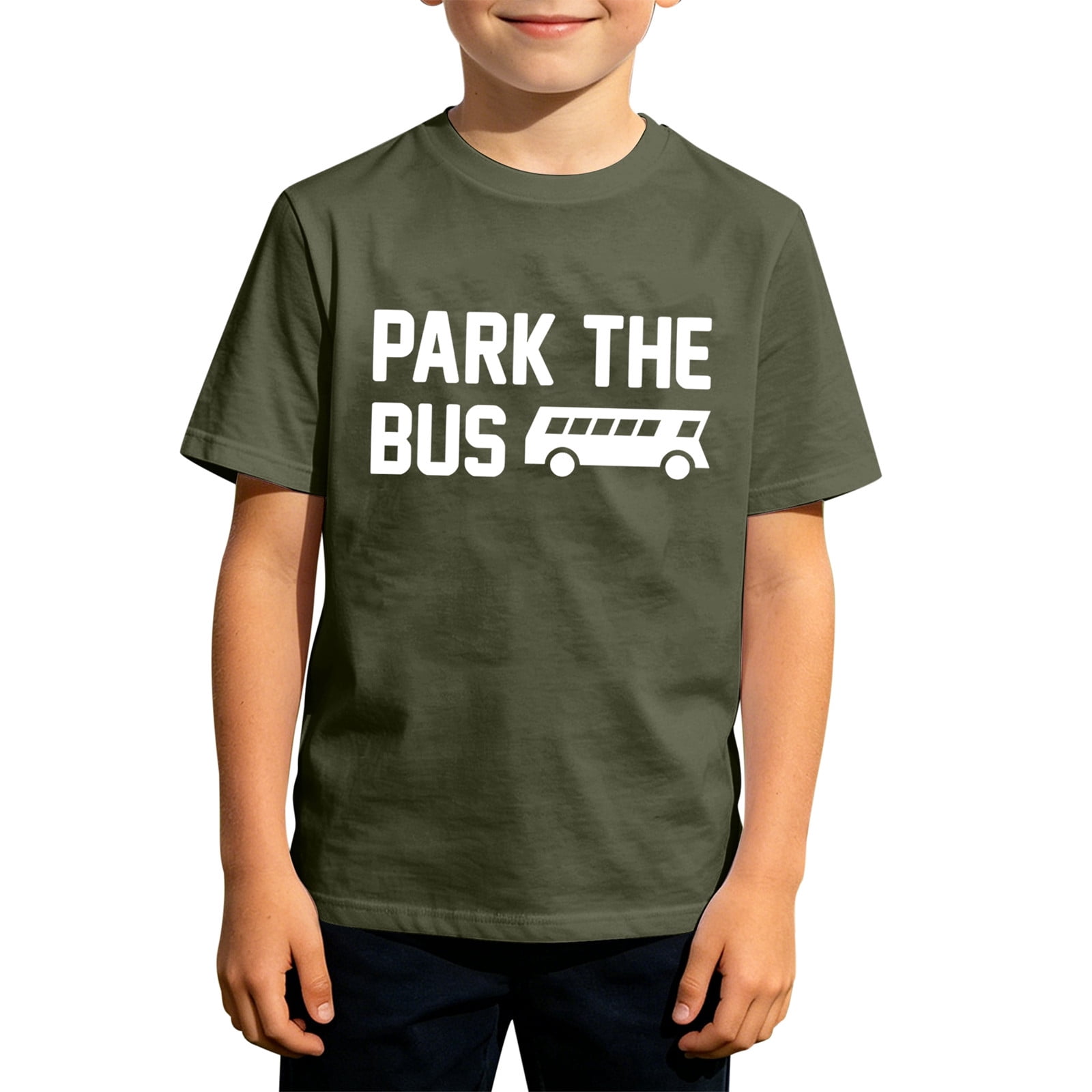 Bainana Boys 2026 Soccer Tshirts Toddler Letter Print Short Sleeve Crew ...