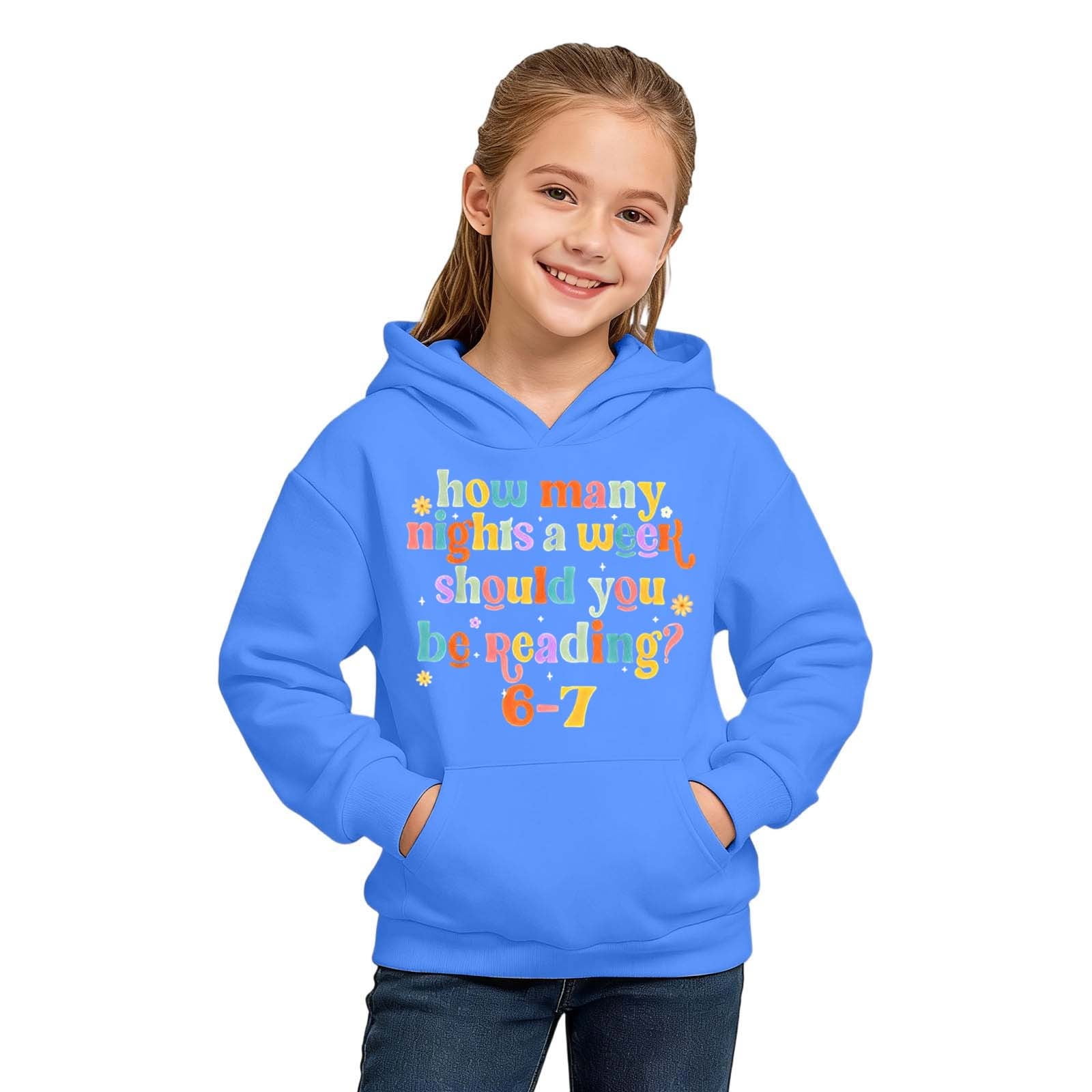 Bainana Boys 67 Hoodie Cartoon Print Long Sleeve Hooded Tops Fashion ...