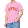 Bainana Boys New York T Shirts Kids Short Sleeve Crew Neck Tops Child ...