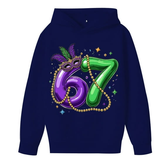 Bainana Carnival Hoodies For Boys Child 67 Print Long Sleeve Hooded ...