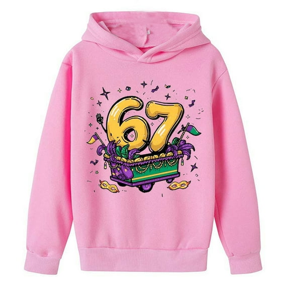 Bainana Carnival Hoodies For Boys Child 67 Print Long Sleeve Hooded ...