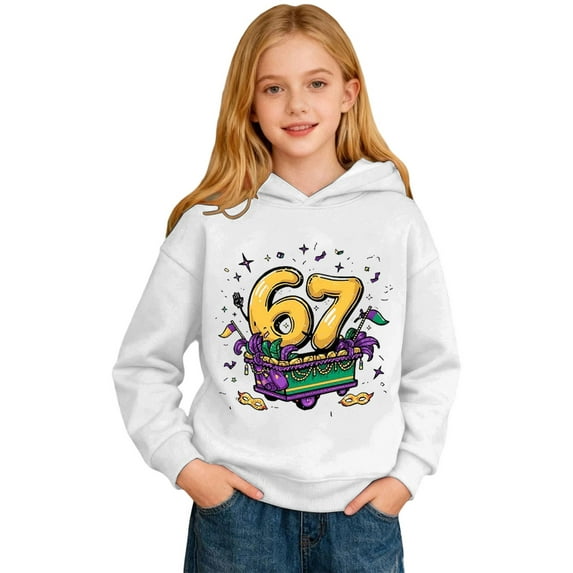 Bainana Carnival Hoodies For Boys Child 67 Print Long Sleeve Hooded ...