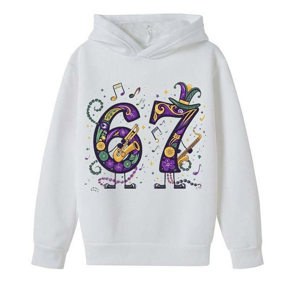 Bainana Carnival Hoodies For Boys Child 67 Print Long Sleeve Hooded ...