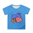 Bainana Child Boy'S Independence Day Summer Outfits Heart Print Short ...