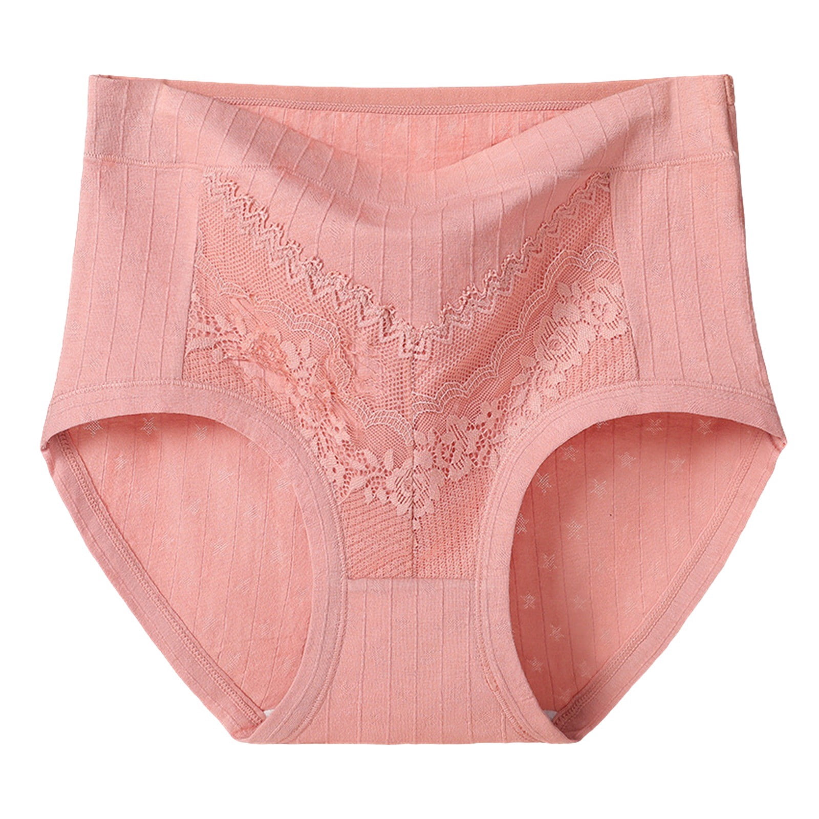 Bainana Cotton Underwear For Women High Waisted Full Coverage Lace ...