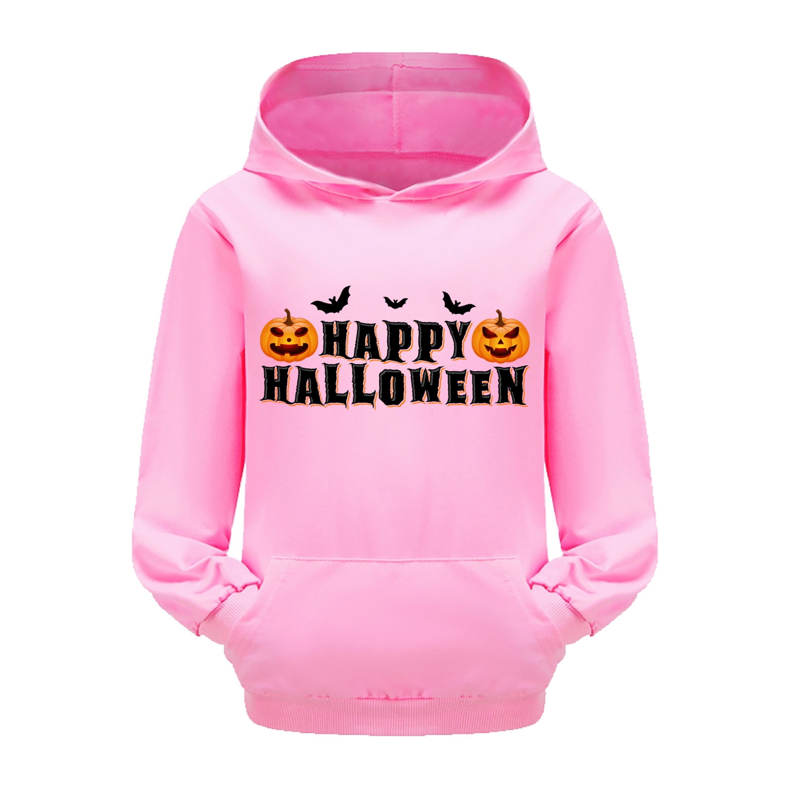 Bainana Girl'S Halloween Hoodie Sweatshirts Letter Print Long Sleeve ...