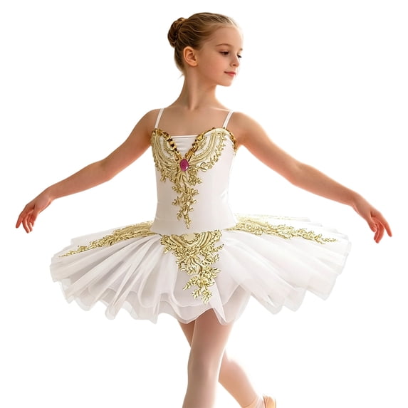Bainana Girls Floral Tulle Tutu Dresses Sleeveless Suspender Dance ...