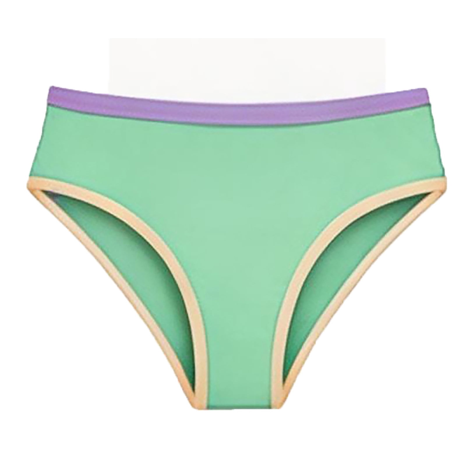 Bainana Girls Swim Shorts Kids 1 Pieces Bikini Swim Trunks Color Block ...