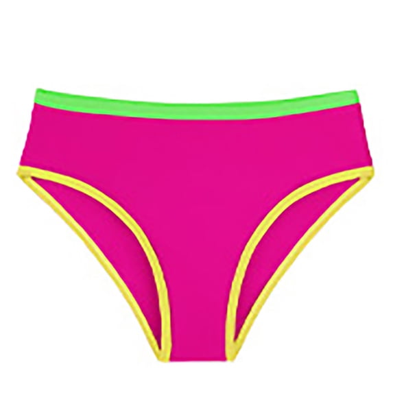 Bainana Girls Swim Shorts Kids 1 Pieces Bikini Swim Trunks Color Block ...