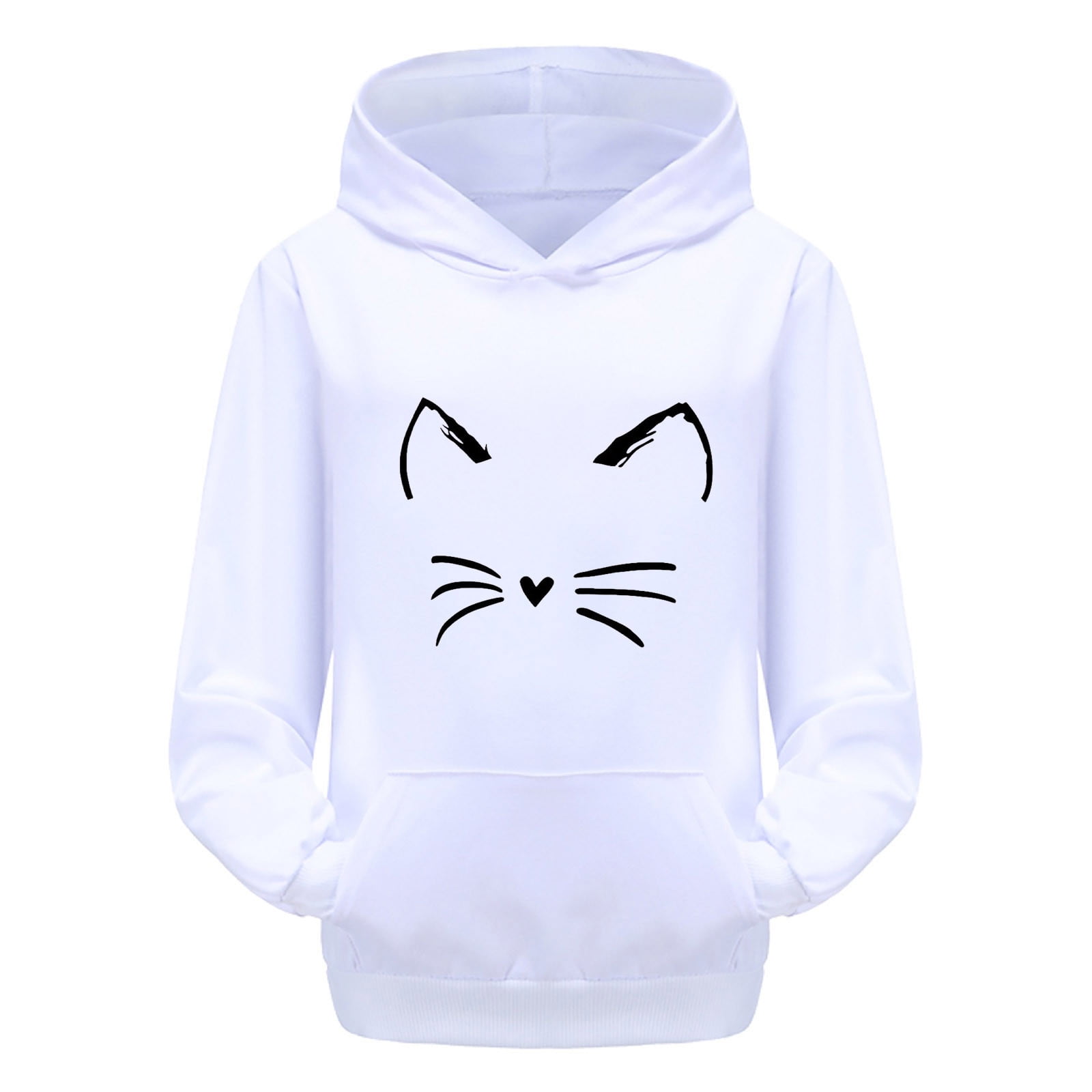 Bainana Kids Girl'S Hoodies Cartoon Print Long Sleeve Hooded ...