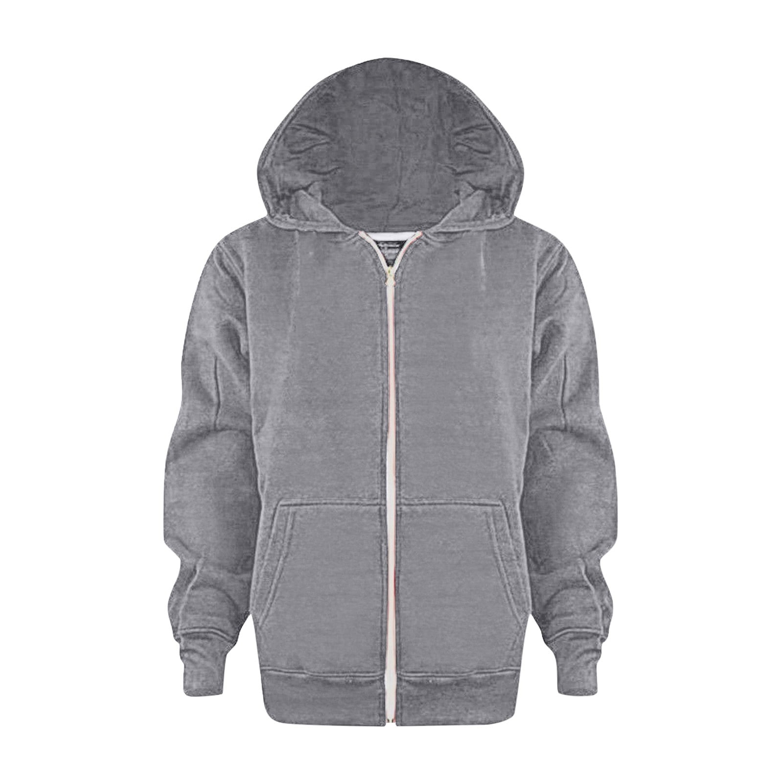 Bainana Kids Girls And Boys Hoodies Coat Solid Color Long Sleeve Hooded ...
