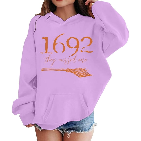 Bainana Letter Print Hoodie For Girls Boys Child Long Sleeve Pullover ...