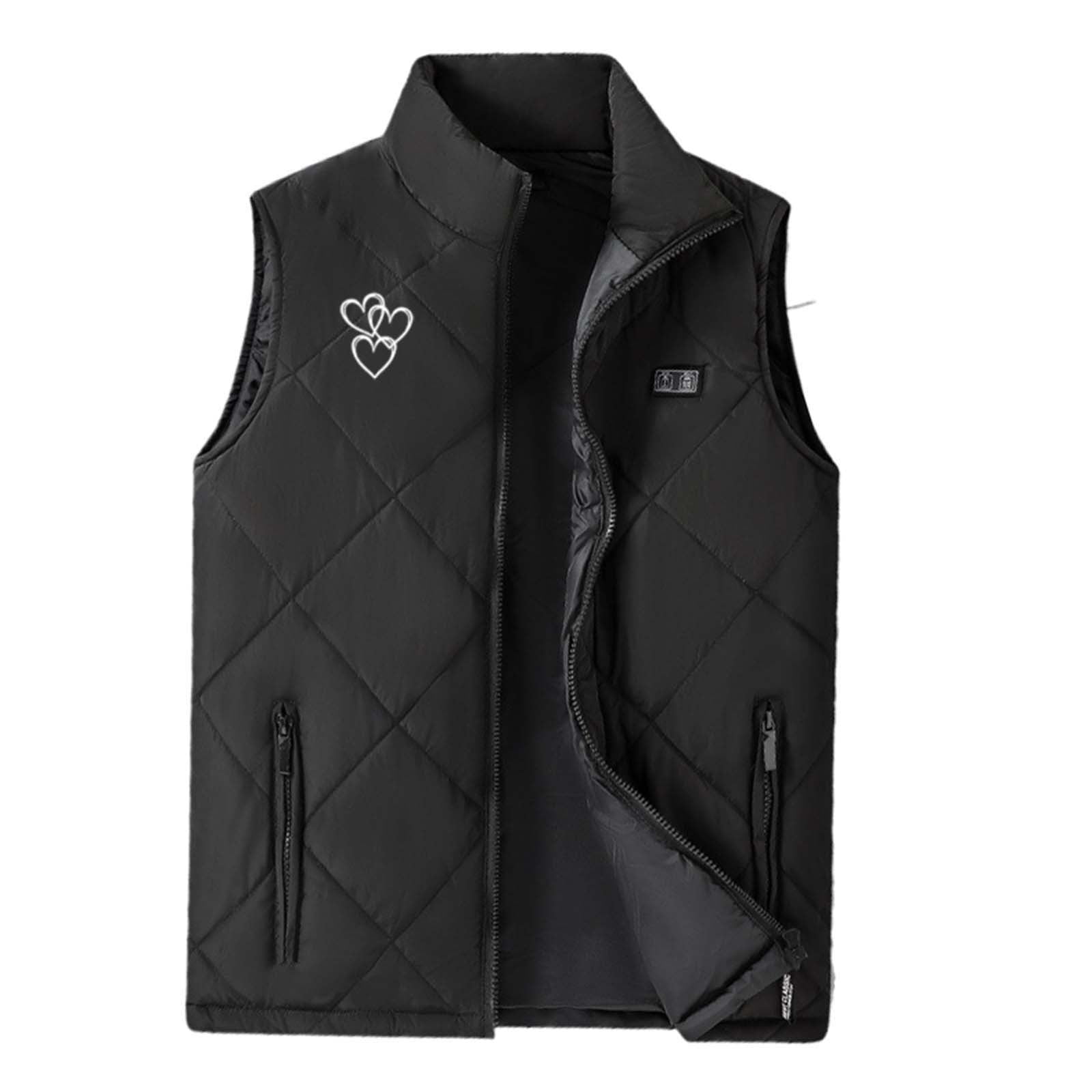 Bainana Little Boys Girls Tops Heart Print Sleeveless Stand Collar ...