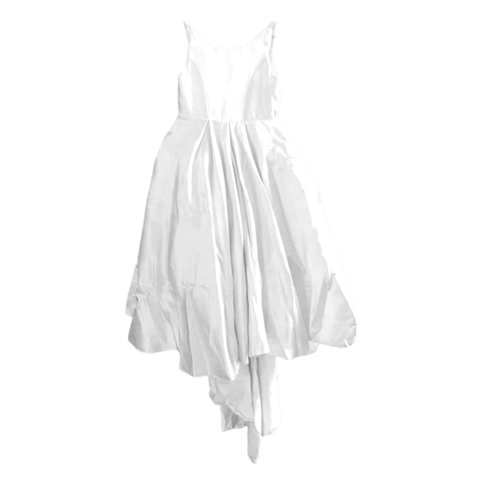 Bainana Little Girls Dress Solid Color Sleeveless Suspender Dresses ...