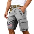 Bainana Men'S Cargo Shorts Independence Day American Flag Hiking Shorts ...