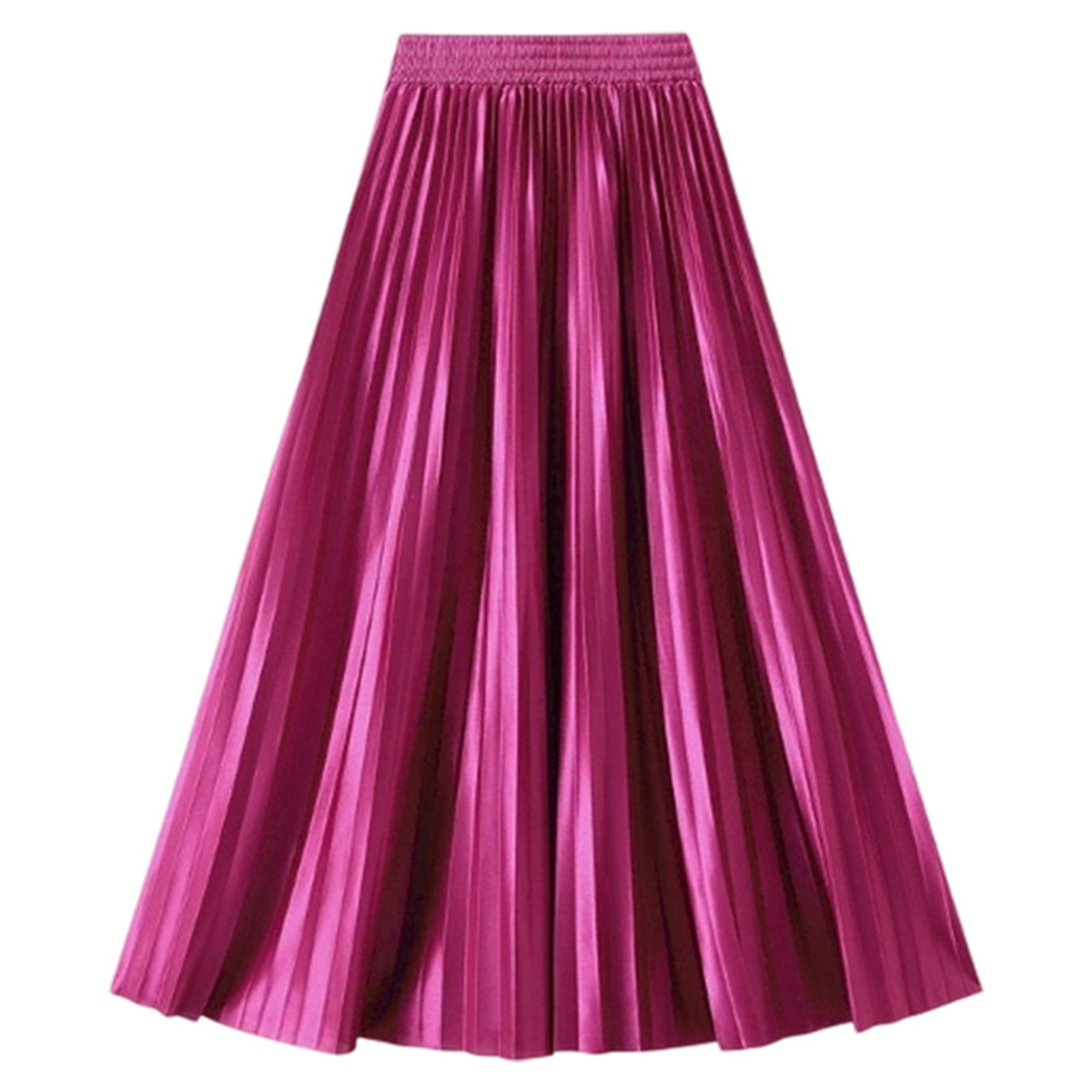 Bainana Purple Women'S Carnival Solid Color Long Skirt With High Waist ...