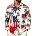 Bainana Shirts For Men USA Anniversary 250 Years Shirt Long Sleeve ...